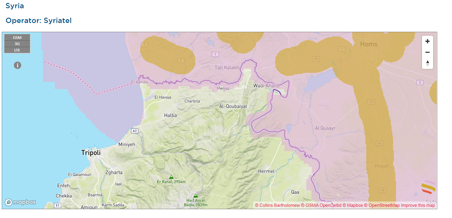 Mobile Services at the Lebanese-Syrian Border: Outages and Clashing ...